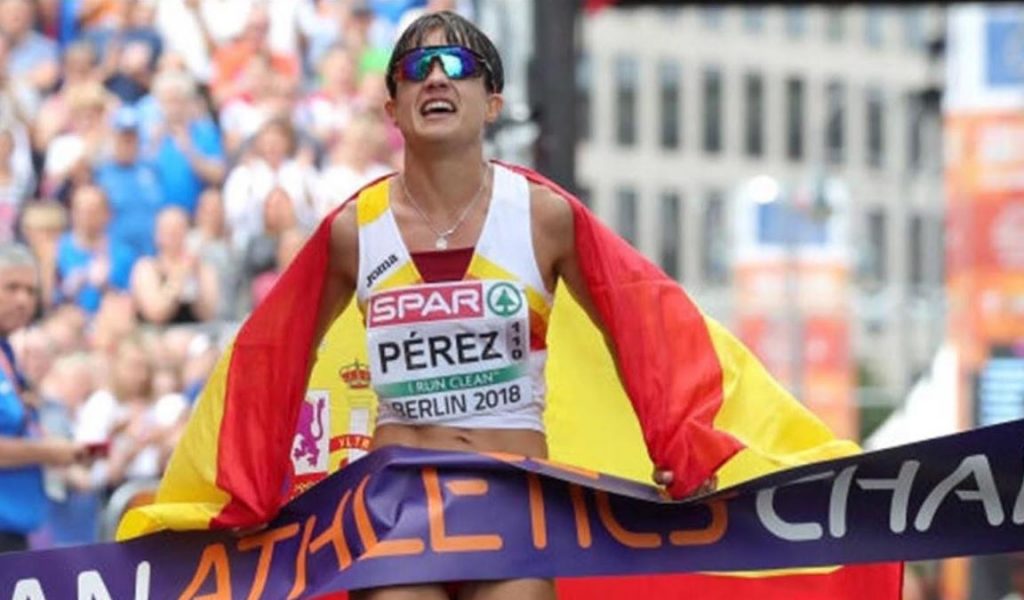 La campeona de marcha María Pérez dará una charla a atletas de Arahal