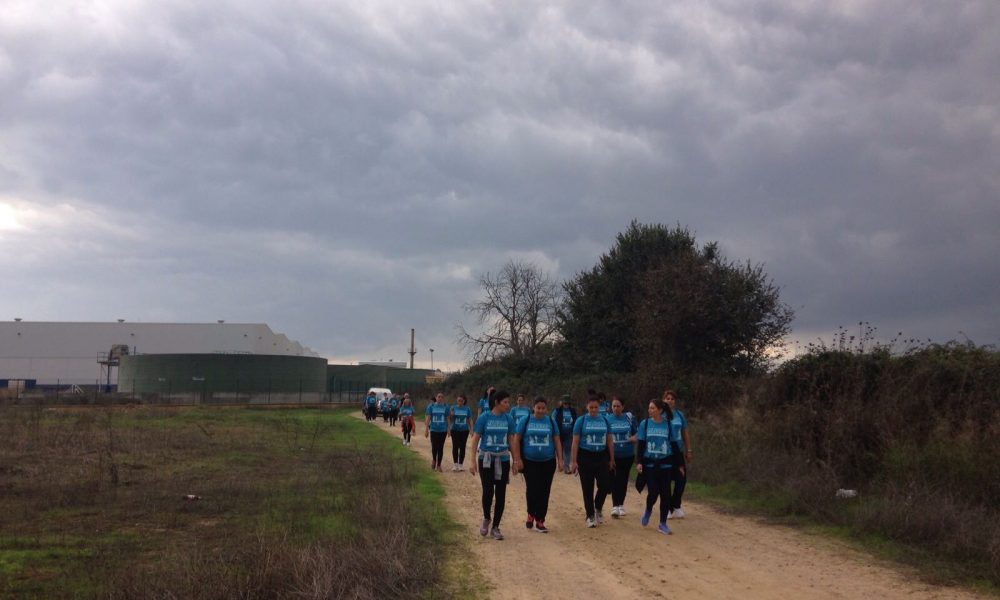 Senderismo por la igualdad en Huévar del Aljarafe
