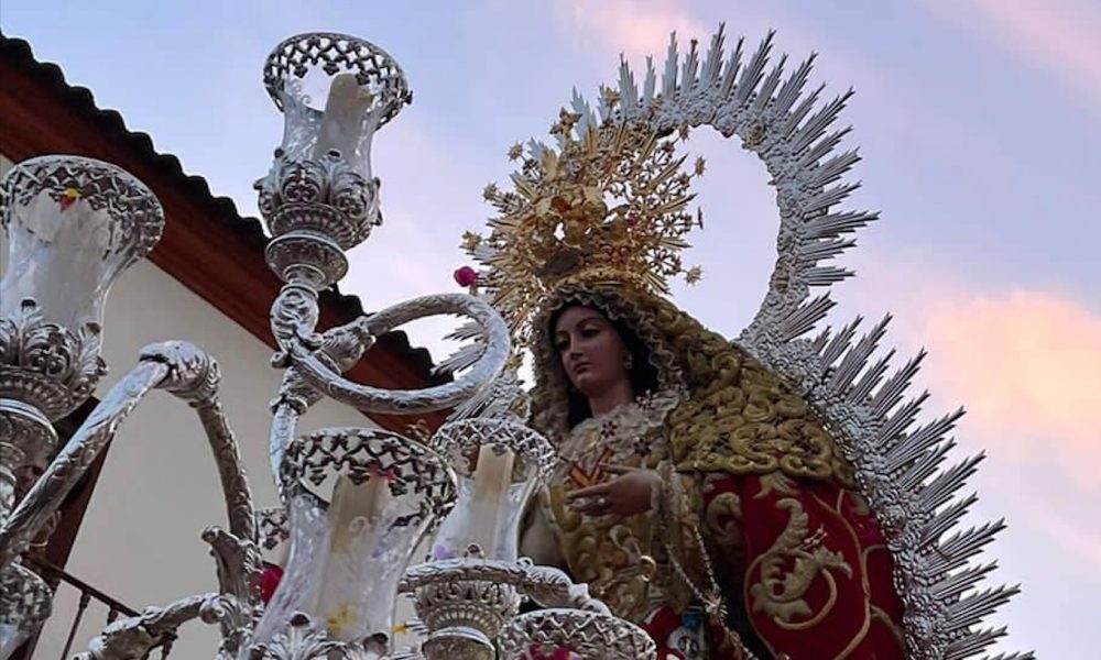 El rey de España, padrino de la coronación de La Soledad de Huévar