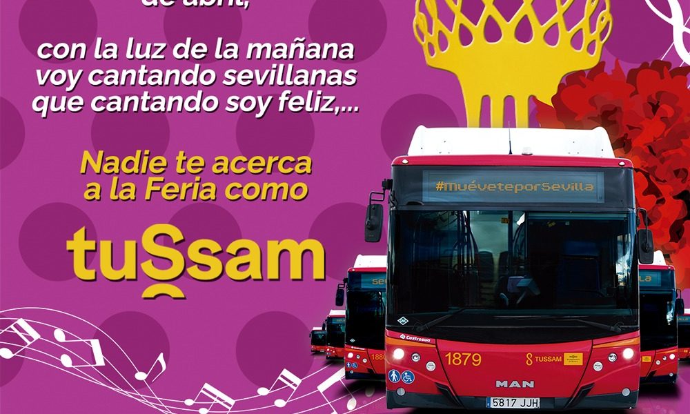 Consulta aquí los horarios de TUSSAM para ir a la feria